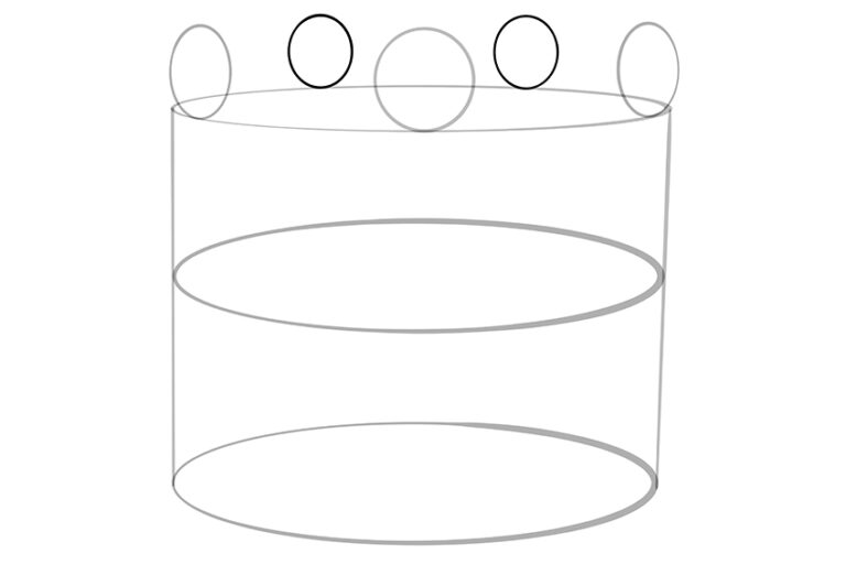 Krone zeichnen - Einfache Anleitung für das Malen einer Königs-Krone