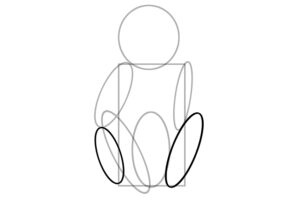 Affe zeichnen - Schritt für Schritt Anleitung für eine Affenzeichnung